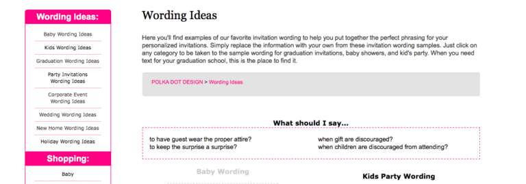 Proper Wording Ideas For Your Party Invitations